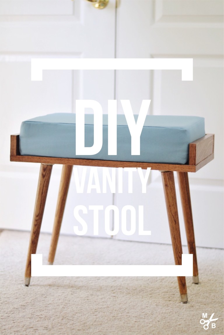 DIY Vanity Stool – Minted Bold